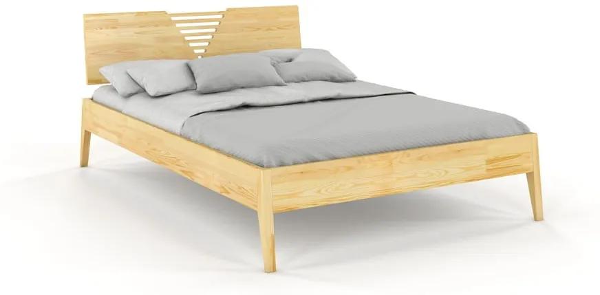 Dvoulůžková postel z borovicového dřeva Skandica Visby Wolomin, 140 x 200 cm