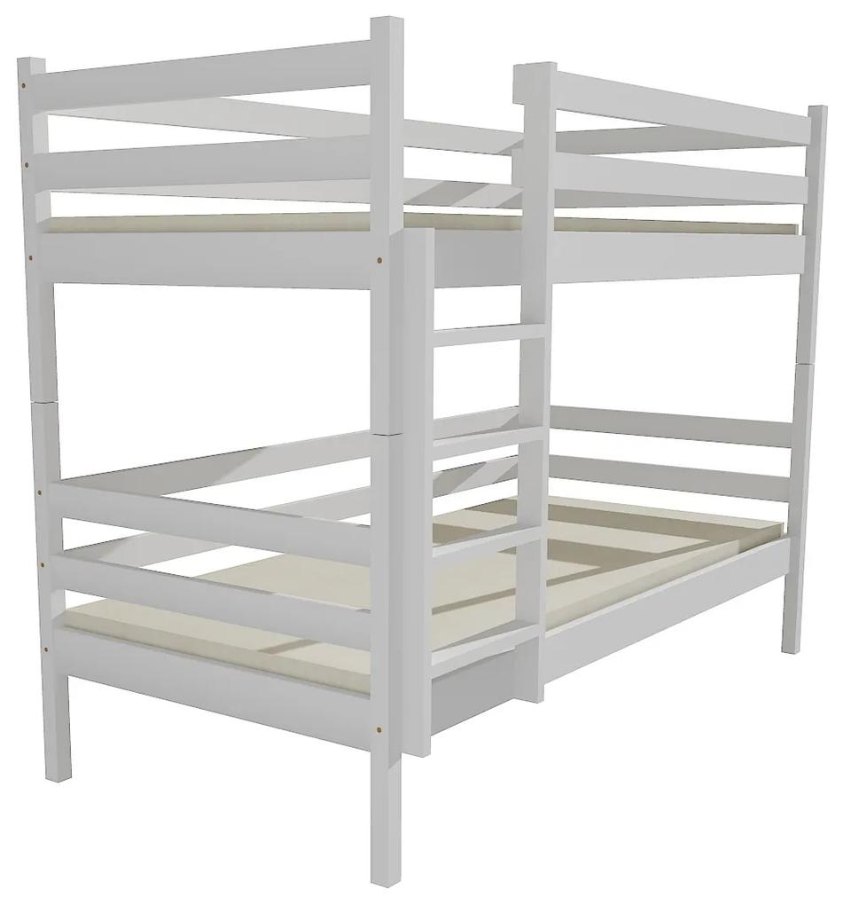Patrová postel PP 011 80 x 200 cm - bílá