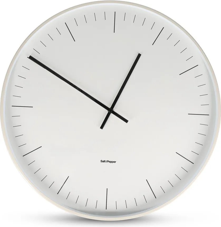Nástěnné hodiny ø 51 cm Pulse – Salt&Pepper