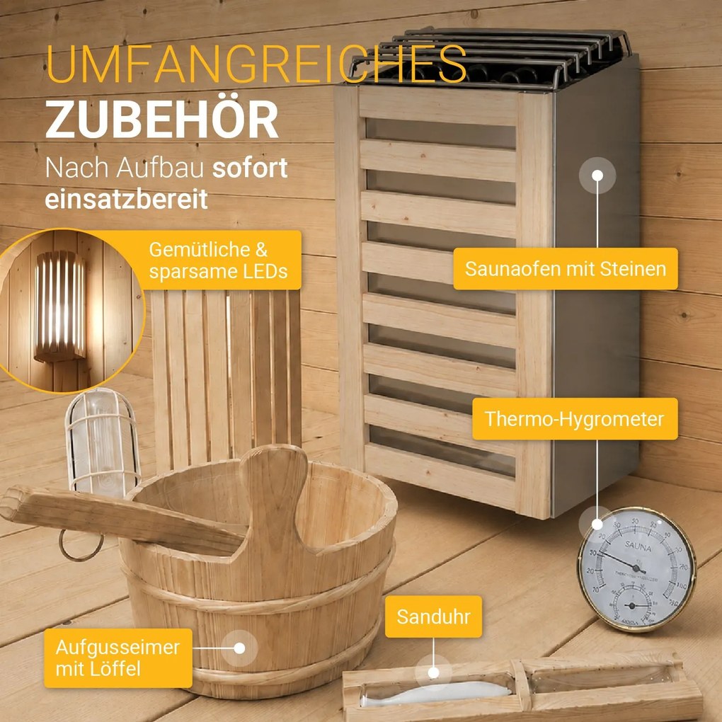 Artsauna Venkovní sauna Cube Nolvik Velikost: XXL