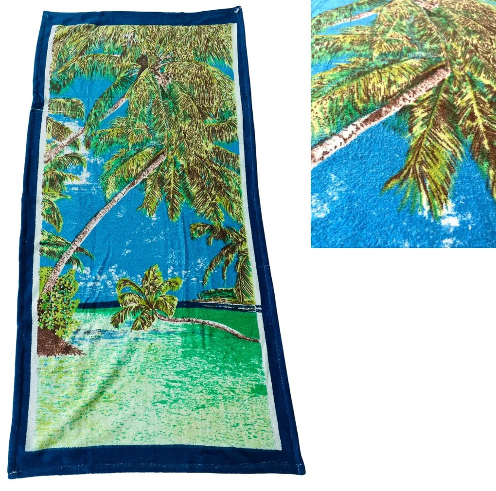 Plážová osuška froté 100% bavlna Sunny 70x150cm TiaHome