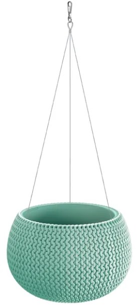 PROSPERPLAST Závěsný květináč - SPLOFY BOWL WS Průměr: 29 cm, Barva: antracit