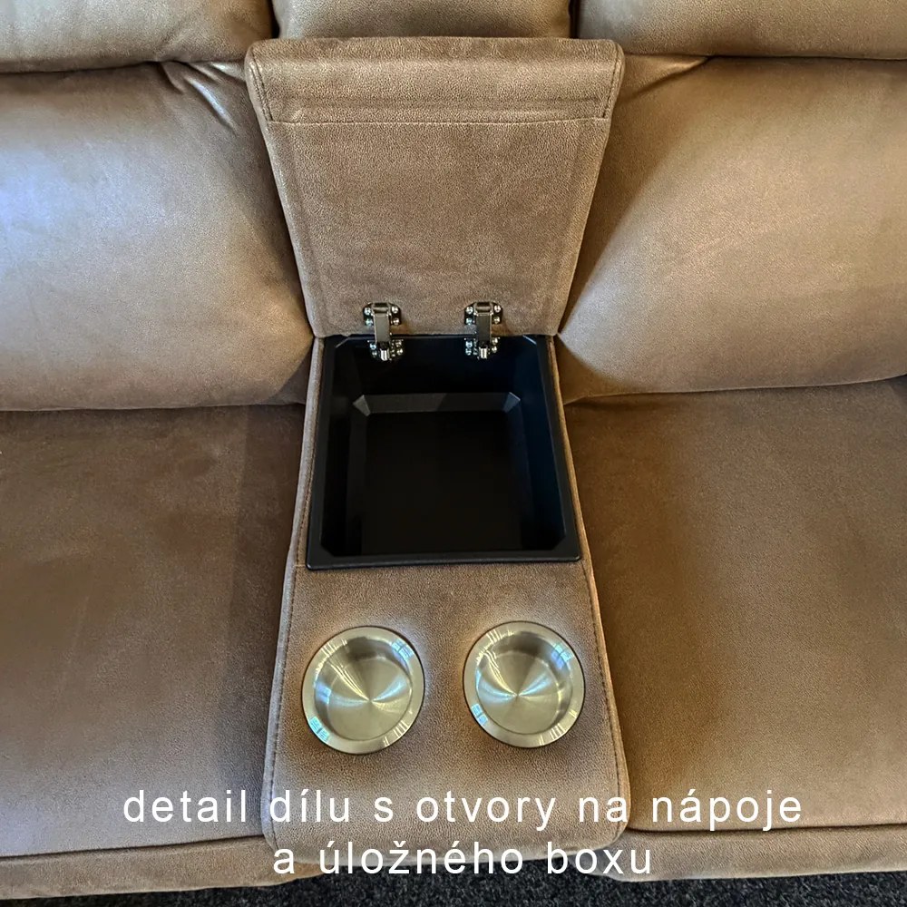 Sedací souprava MALAGA | 248x276 cm | UNIVERZÁLNÍ levá i pravá | s FUNKCÍ RELAX | tmavě šedá látka | EXTRA POHODLNÉ