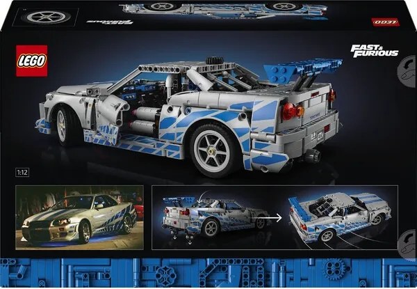 LEGO Technic 42210 2 Fast 2 Furious Auto Nissan Skyline GT-R (R34)