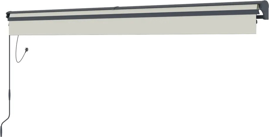 Elektrická markýza BestBerg BBSU-E395BG / 395 x 300 cm / béžová