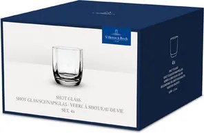 Villeroy&Boch Villeroy & Boch Rose Garden sklenice na pálenku, sada 4 kusy, 600 ml