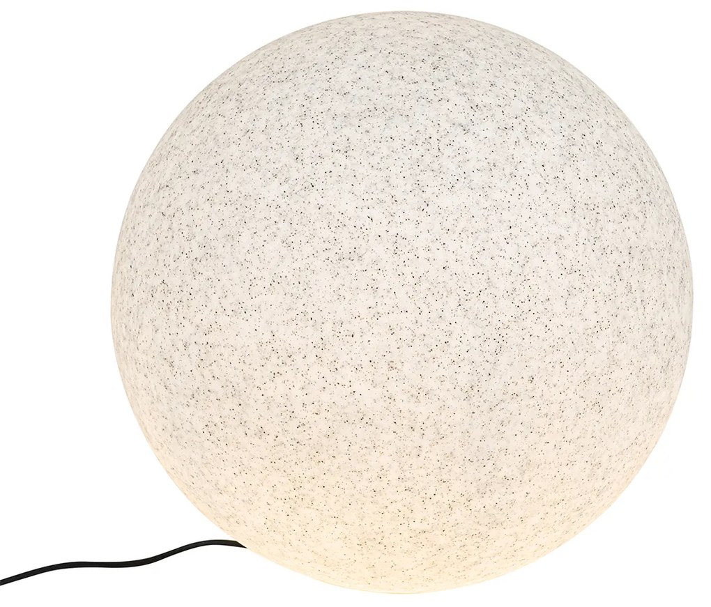 Moderní venkovní lampa šedá 56 cm IP65 - Nura