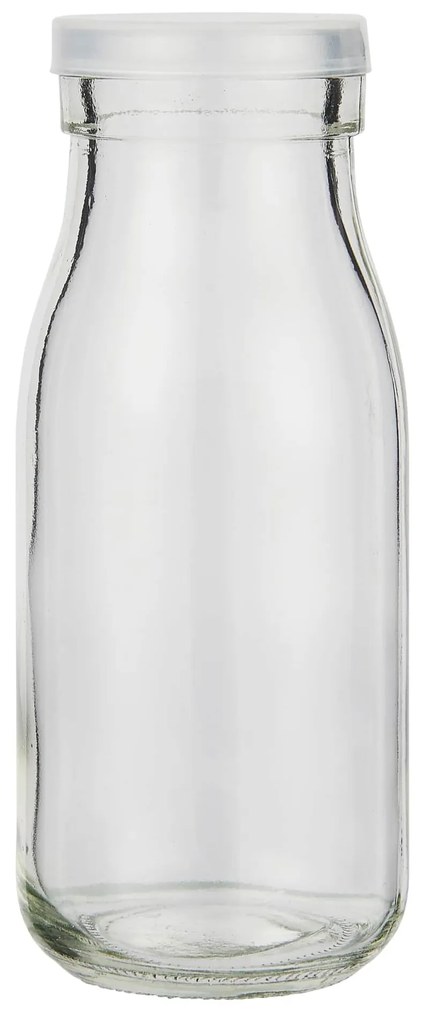 IB LAURSEN Skleněná lahvička s víčkem Clear Glass 250 ml, čirá barva, sklo