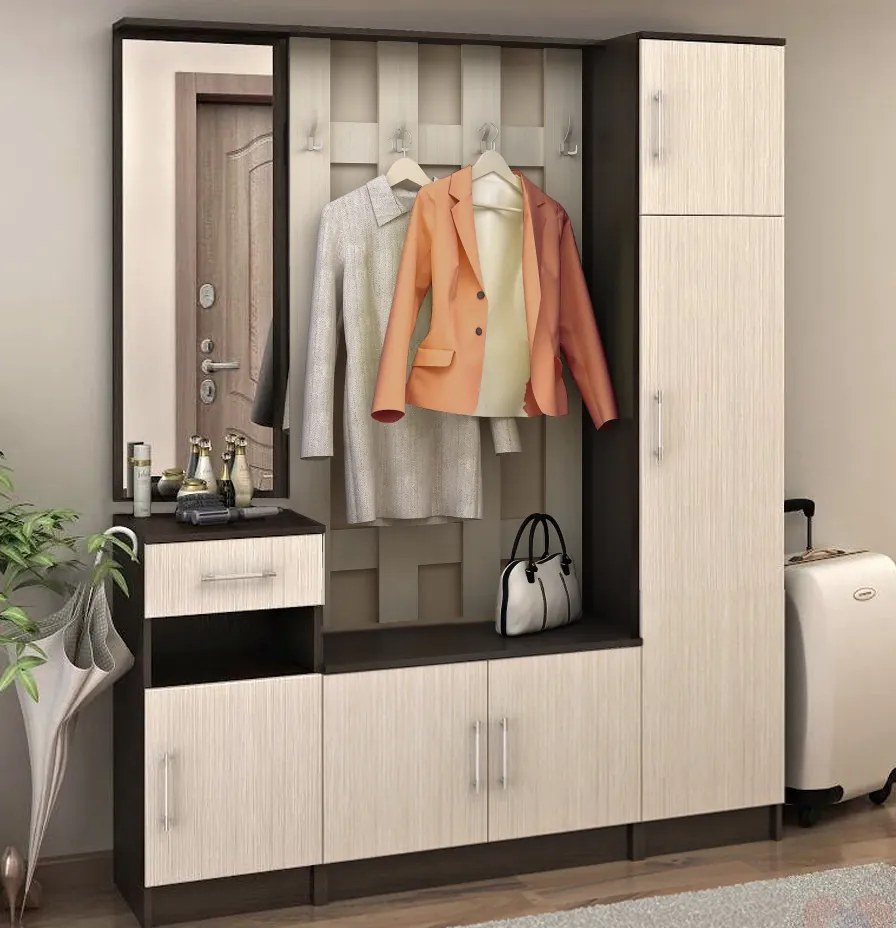 Casarredo Předsíňová stěna MÁŠENKA belfort/wenge