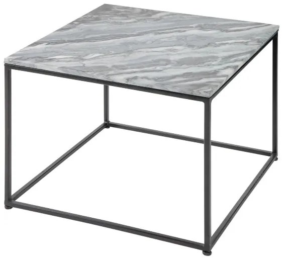 Konferenční stolek Elements s mramorovou deskou šedý