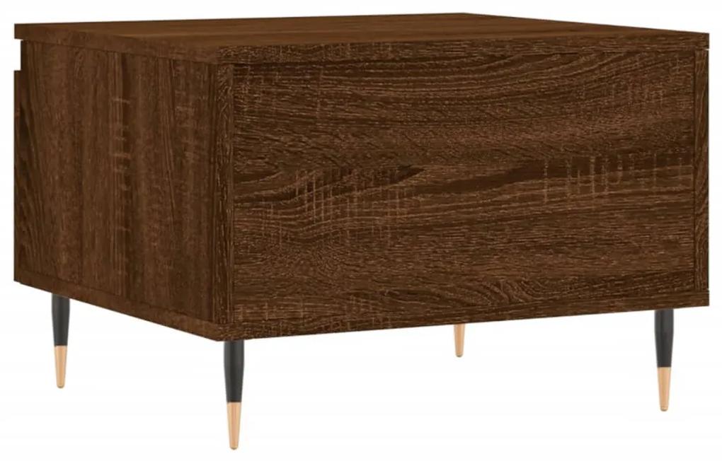 vidaXL Konferenční stolek 50 x 46 x 35 cm kompozitní dřevo [830858] Barva: Černá