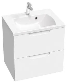 Ravak Classic II koupelnová skříňka pod umyvadlo 70x58,5x45 cm bílá lesk X000001478