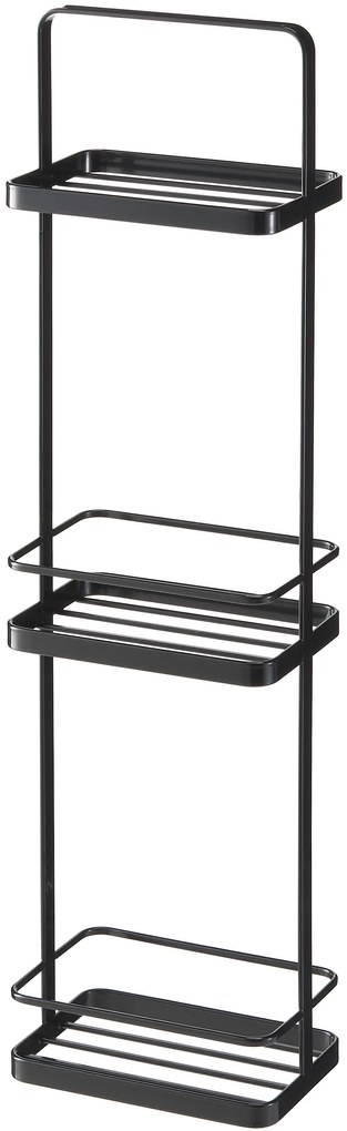 Yamazaki, Poličky do koupelny Tower 6635 Bath Rack 3 | černé