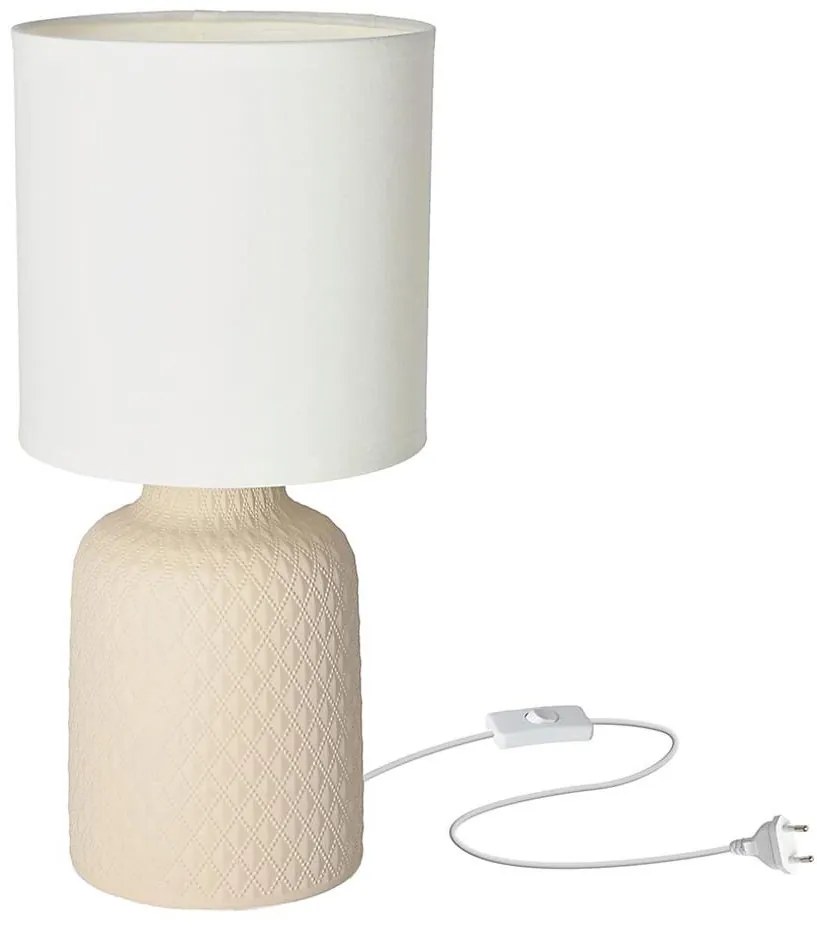 Stolní lampa INER 1xE14/40W/230V béžová