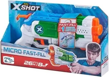 ZURU X-Shot Fast Fill Micro Blaster / objem: 170 ml / od 5 let