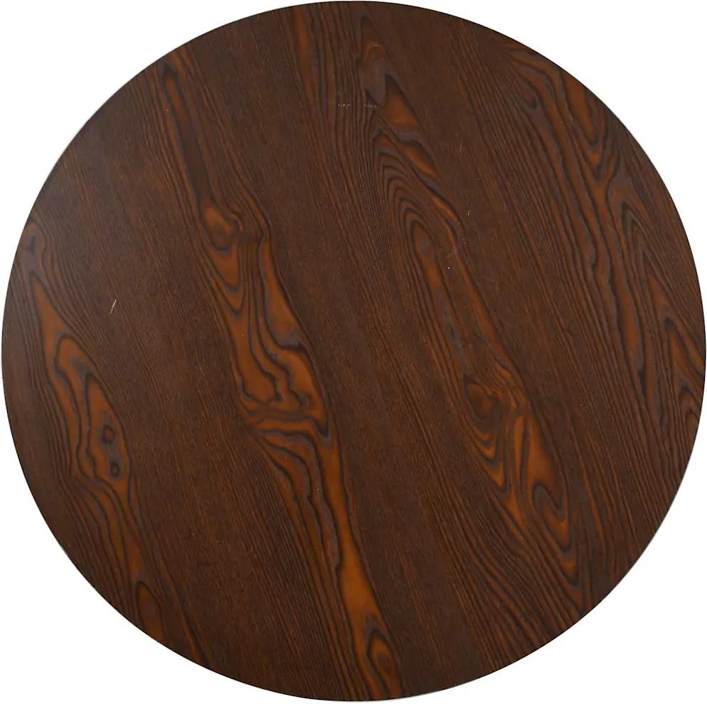 Bistro stolek tmavě hnědý 80 cm MDF 286425