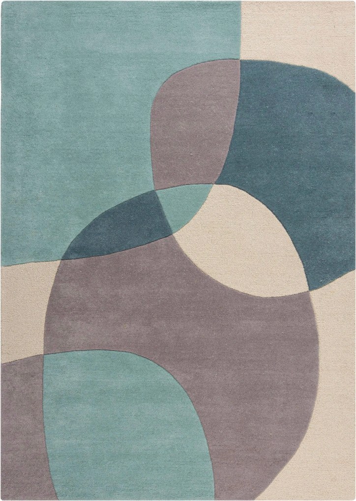 XXXLutz VLNĚNÝ KOBEREC, 170/120 cm modrá Flair Rugs - Online Only koberce & rohožky - 003165021001