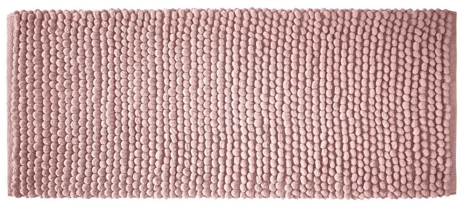 Růžová koupelnová předložka 50x120 cm Aspen Bobble – Bianca