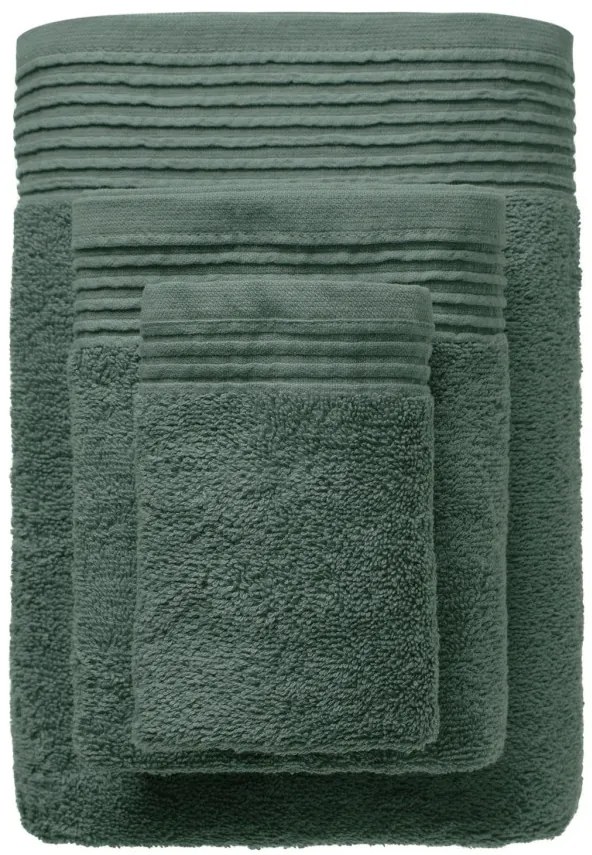 Bavlněný ručník Mallo 50x90 cm zelený