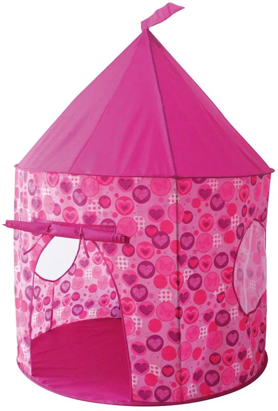 KNORRTOYS Dětský stan Hearts 55569 105x135cm