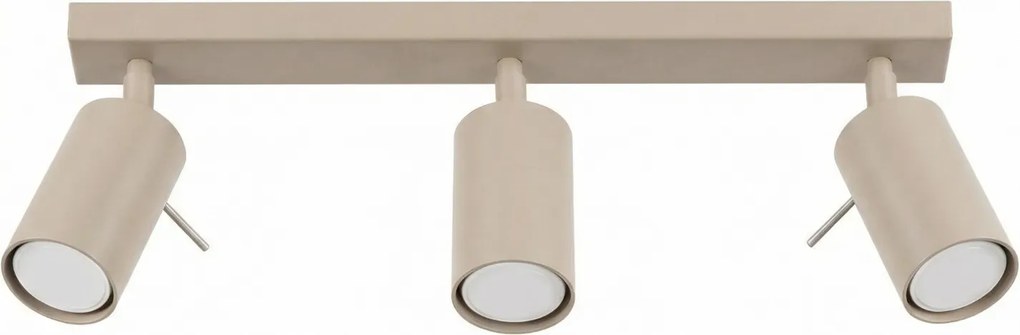 Sollux Lighting Stropní svítidlo RING 3 šedobéžové