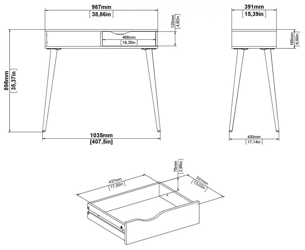 Tvilum Stolek Retro 388 bílá/dub sonoma