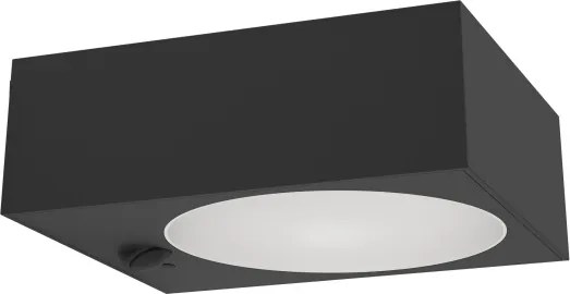 Eglo 901914-LED Solární svítid. se senz. DARFANO LED/6,5W/3,7V 2000mAh černá