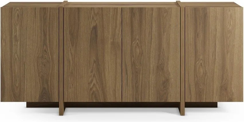 Komoda v dekoru dubu v přírodní barvě 180x79x40 cm Volia – Marckeric