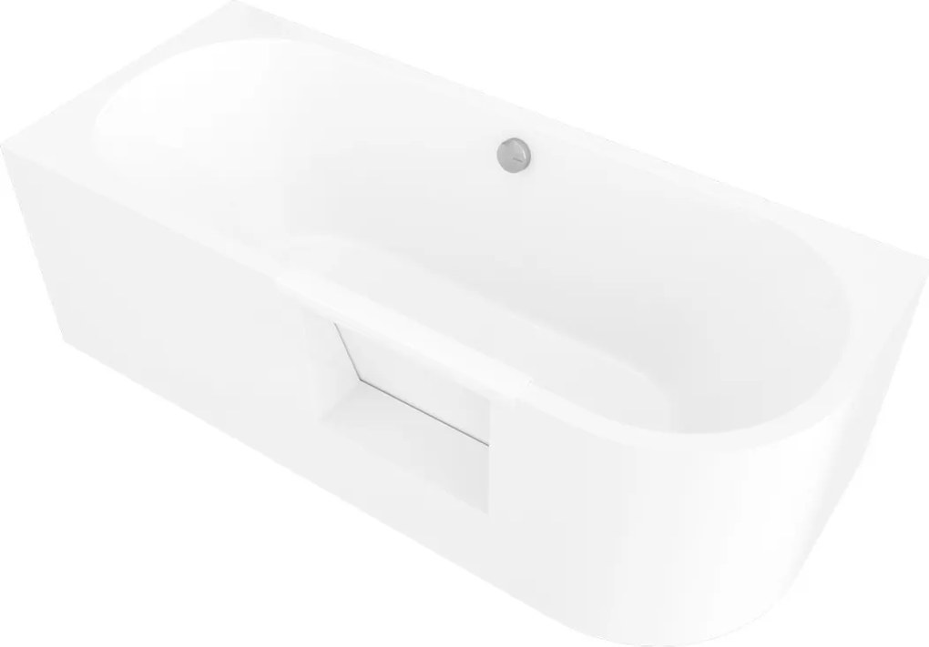 Polysan PORTAS L asymetrická vana s dvířky 170 x 75 x 60 cm levá akrylát bílá 75531