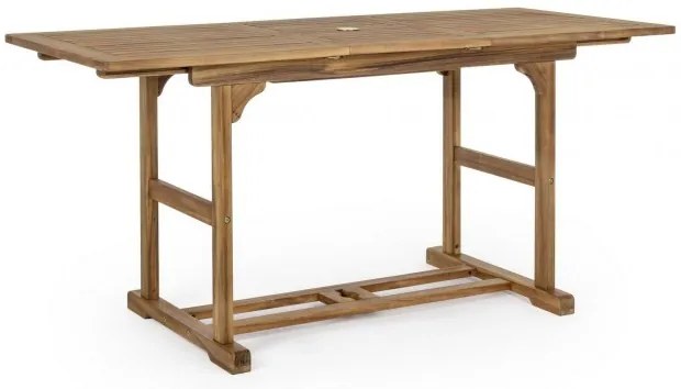 BIZZOTTO Rozkládací zahradní jídelní stůl NOEMI 120-160 cm