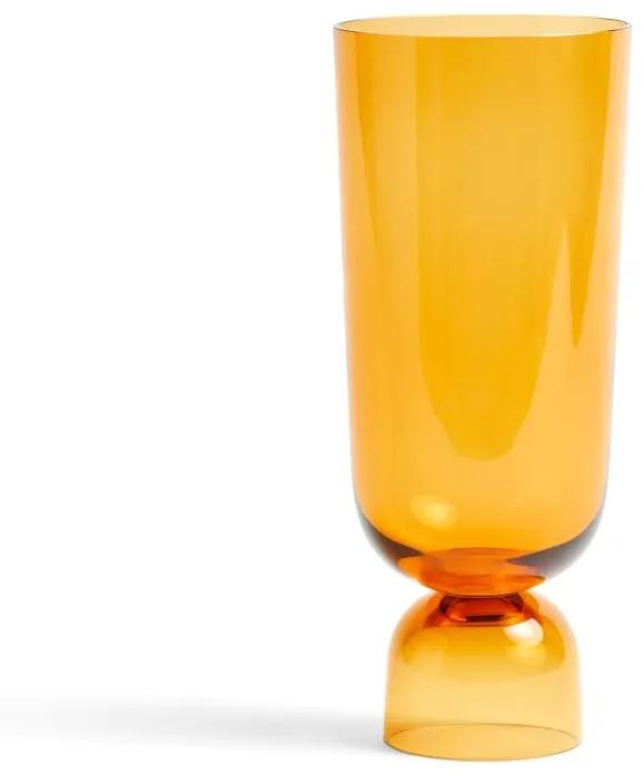 HAY Váza Bottoms Up Large, amber