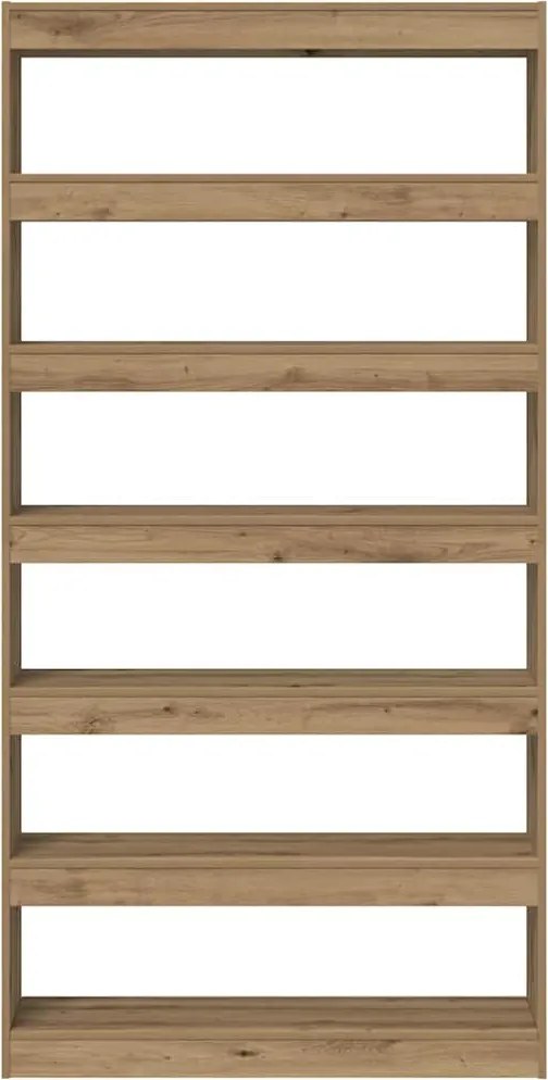 Knihovna 6 úrovní 100 x 30 x 198 cm Kompozitní dřevo 3333931