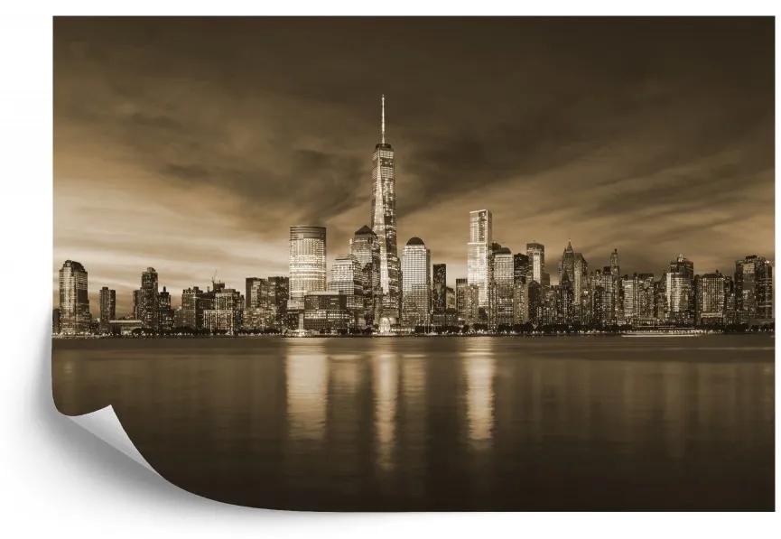 Fototapeta New York City Sunrise V Sepia Strukturální vinyl 104x70.5