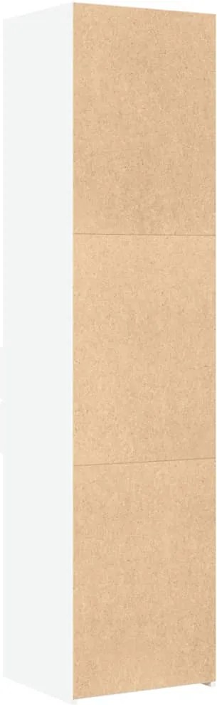 Skříň highboard bílá 45 x 42,5 x 185 cm kompozitní dřevo 3281448