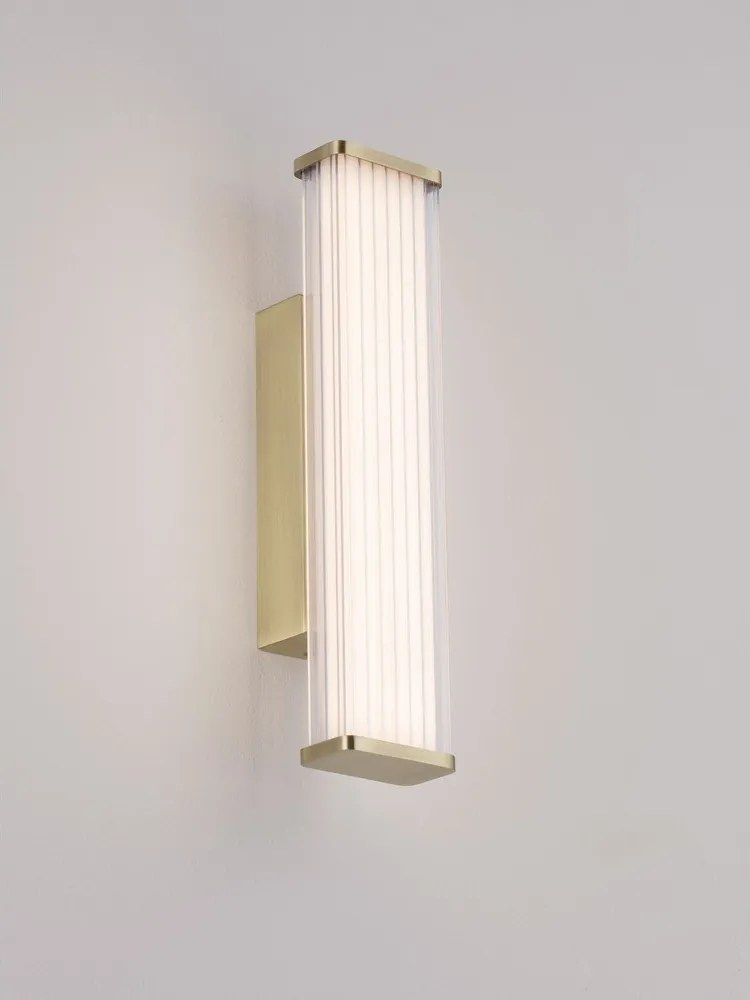 Kovové LED nástěnné svítidlo v matně zlaté barvě Misty – Nova Luce