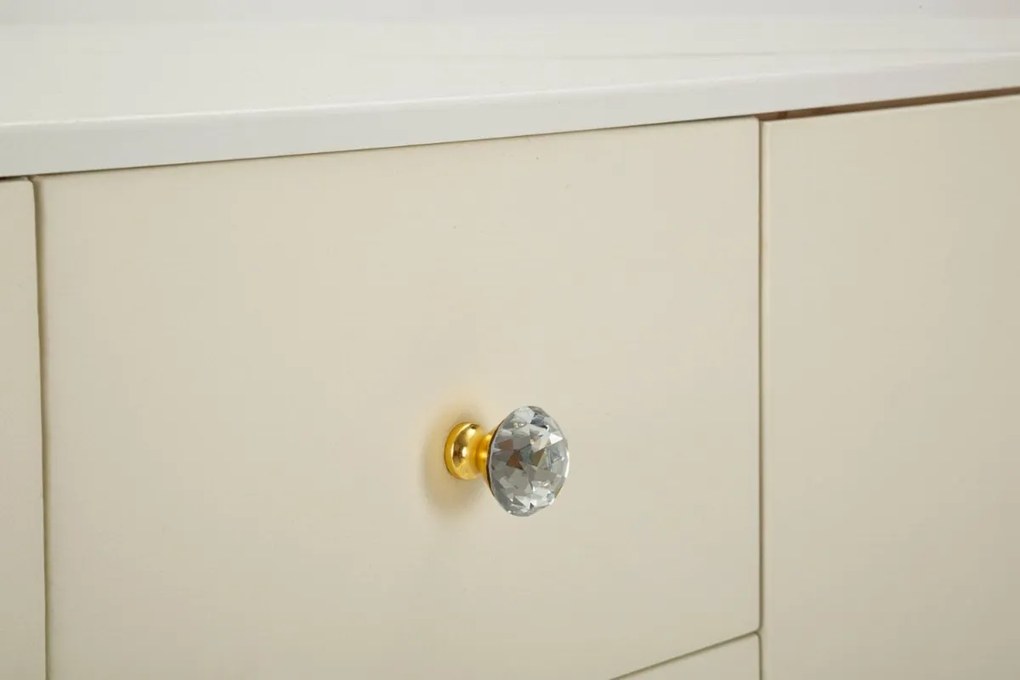 Designová komoda Pembroke 120 cm bílá