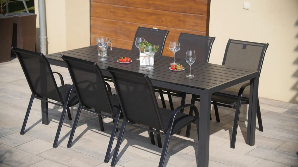 Nábytek Texim Zahradní jídelní set VIKING XL 190cm + 6x židle RAMADA