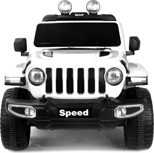 LEAN CARS Akumulátorové vozidlo FT-938, bílé, 4x4