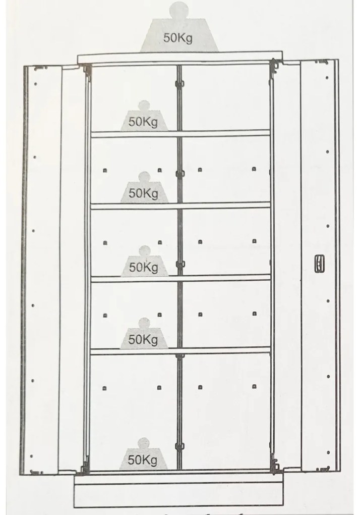 Dílenská skříň Procarosa PROFI TGB-1336 - hluboká