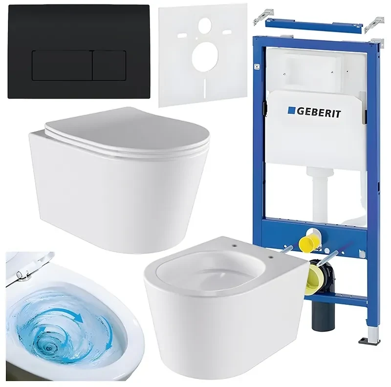BPS-koupelny Podomítkový modul Geberit DuoFix s WC mísou EL-WH-03 ...
