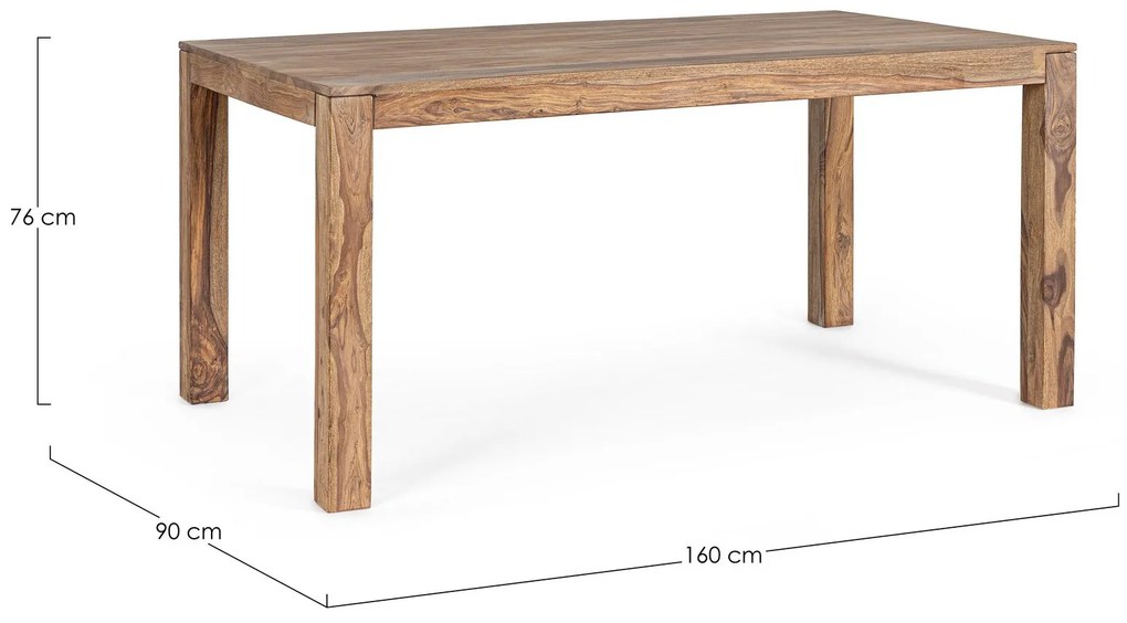 BIZZOTTO Jídelní stůl NARTAN 160x90cm 0746945