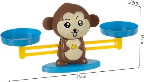 Vzdělávací matematická hra - Monkey Balance