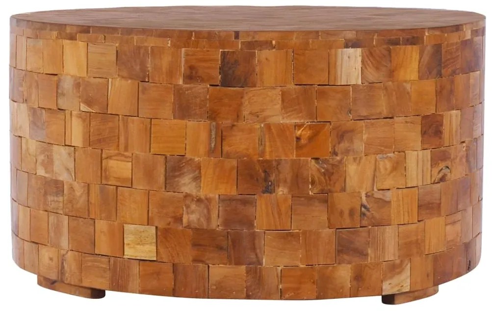 Konferenční stolek 60 x 60 x 35 cm masivní teakové dřevo 288811