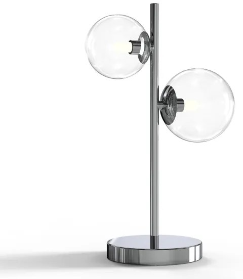 ONLI - Stolní lampa KIMBERLY 2xG9/6W/230V 40 cm lesklý chrom