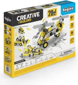 ENGINO Creative Builder 20v1 / Stavebnice / 127 dílů / od 6 let