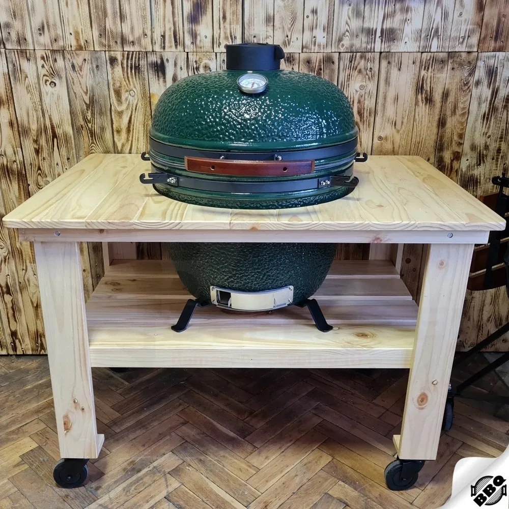 Dřevěný borovicový stůl pro keramický gril Kamado 23,5" Dellinger SmokeFi
