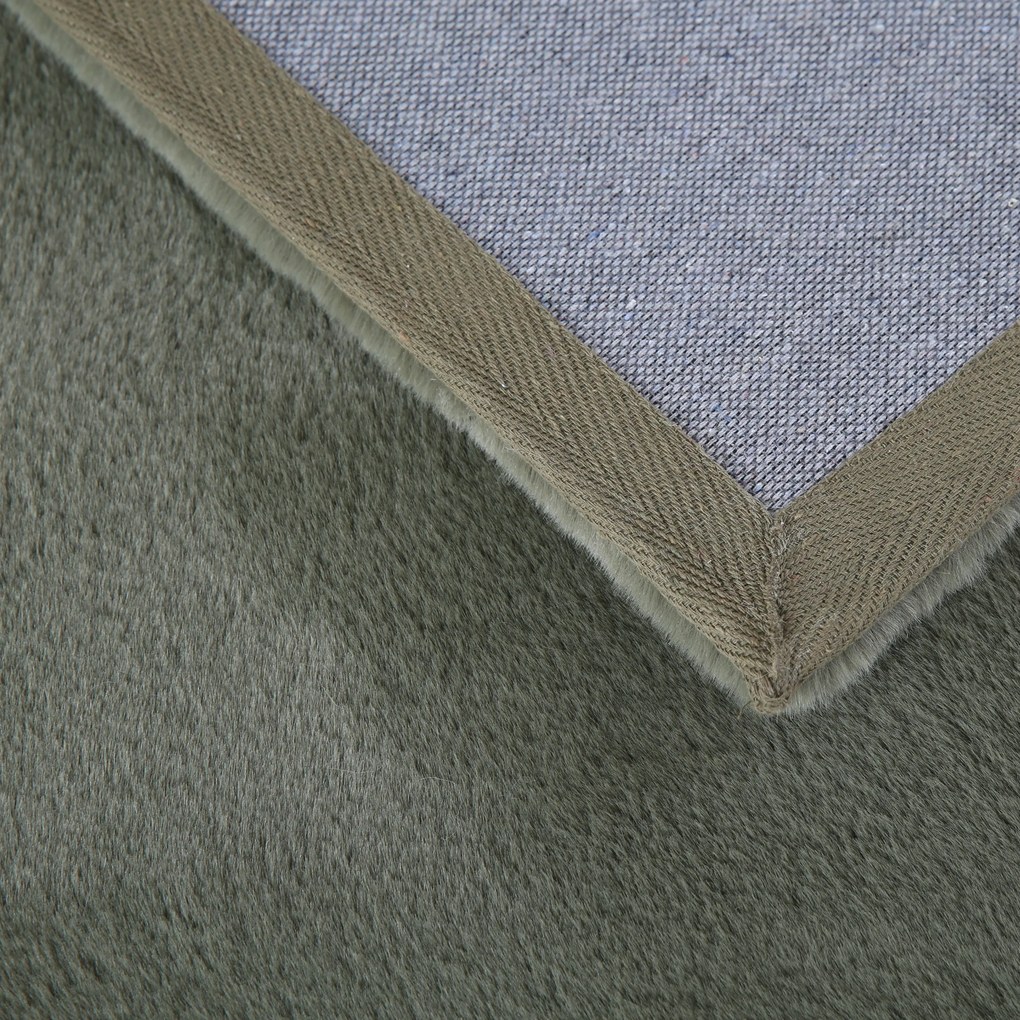 Ayyildiz, Běhoun Pouffy 5100 Green, 80x250, zelená, obývací pokoj