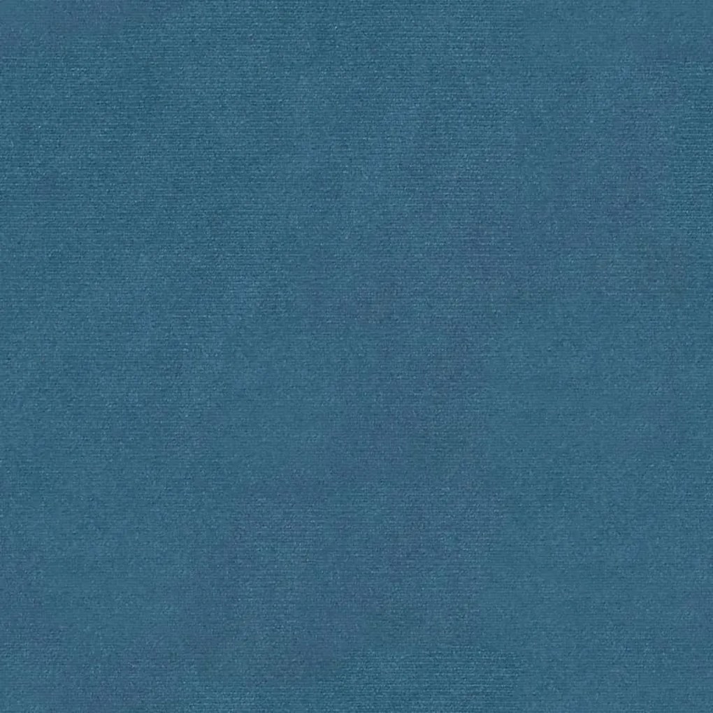 Lavice modrá 110 x 40 x 49 cm samet - Default Title