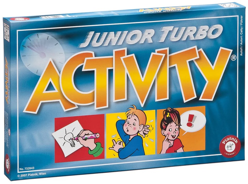 PIATNIK Hra ACTIVITY Junior turbo *SPOLEČENSKÉ HRY* pi7328