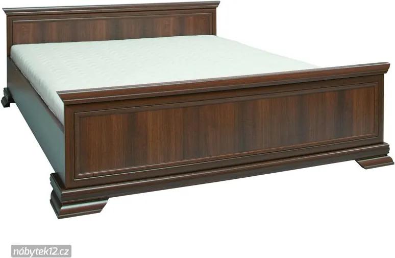 Manželská postel Gladys, LTD, dub královský, 171x68x212 cm
